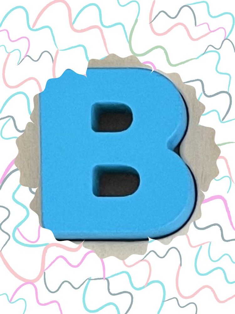"Letter - B" Sticker for Sale by emartdealz | Redbubble