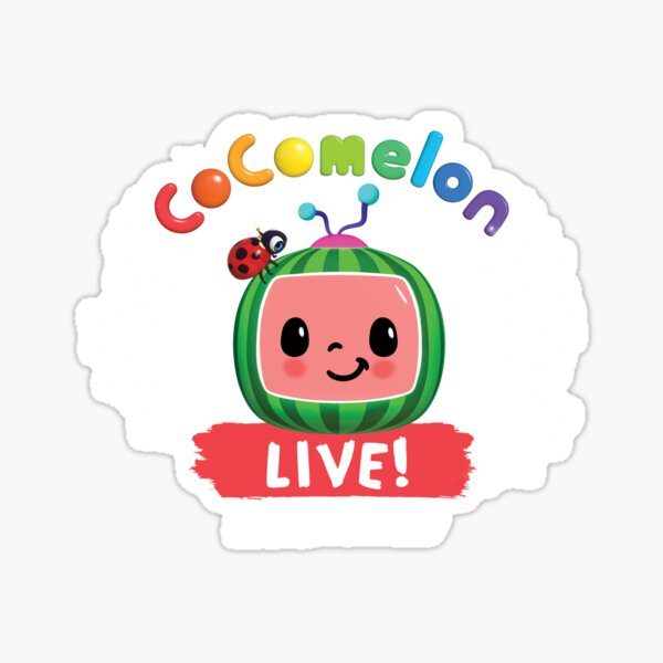 "kocomelon CoColemon cartoon animation" Sticker for Sale by ...