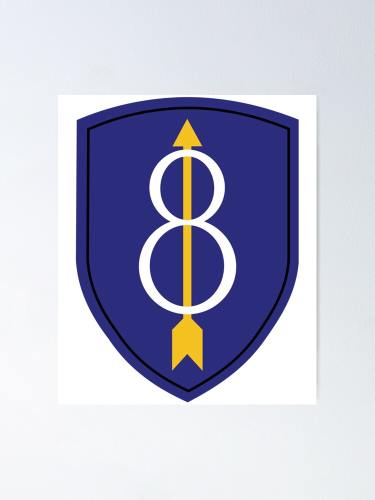 "8th Infantry Division Pathfinder" Poster for Sale by HandmadeRee ...