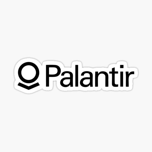 "Palantir Logo MERCHANDISE " Sticker for Sale by ALLENCHEW | Redbubble