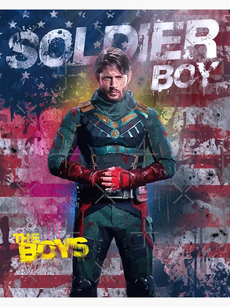 "soldier boy - the boys" Sticker for Sale by KitchenContents | Redbubble