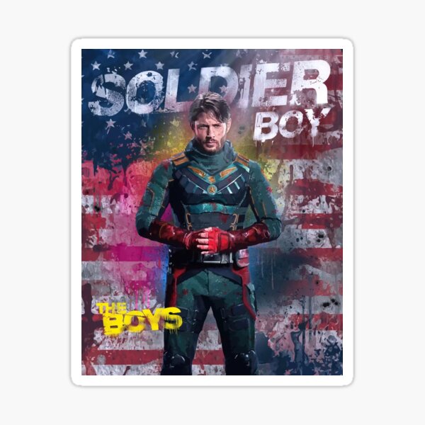"soldier boy - the boys" Sticker for Sale by KitchenContents | Redbubble