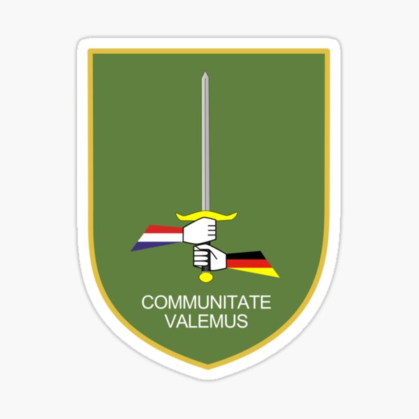 "GermanDutch Corps - NATO " Sticker for Sale by HandmadeRee | Redbubble