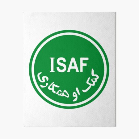 "ISAF Logo " Art Board Print for Sale by HandmadeRee | Redbubble