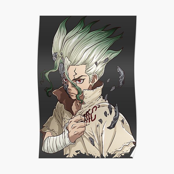 "Dr. Stone Anime Senku Ishigami/Gift For Fans" Poster for Sale by ...