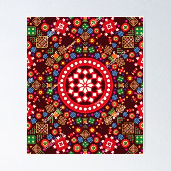 "Sindhi Culture design " Poster for Sale by Qadem | Redbubble