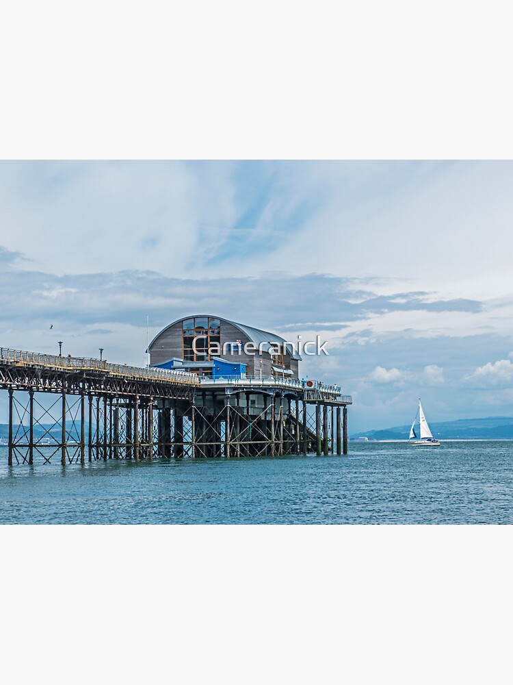 "The RNLI Lifeboat Station at the end of Mumbles Pier, Swansea Bay ...