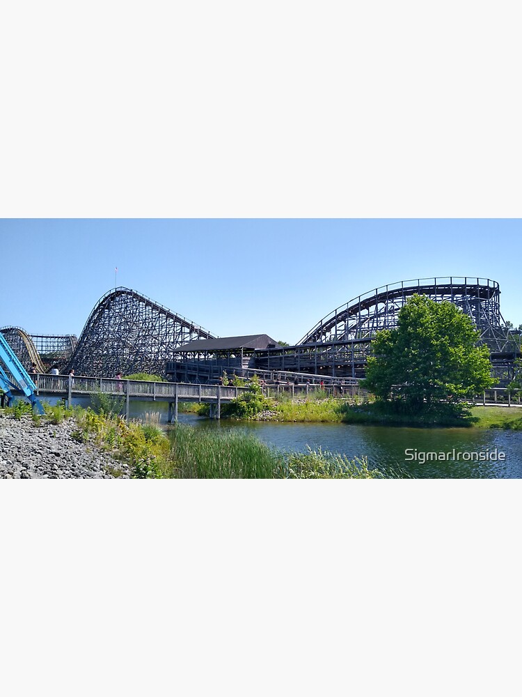 "Wolverine Wildcat Roller Coaster (Michigan's Adventure)" Sticker for ...