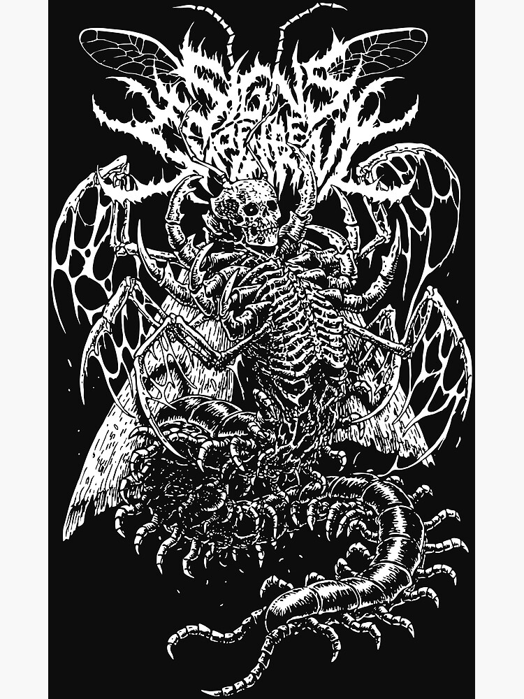 "SIGNS OF THE SWARM BAND" Poster for Sale by haidenwatts | Redbubble