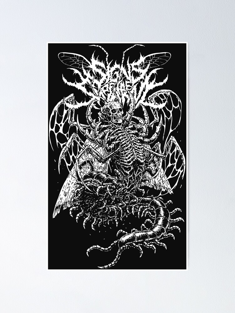 "SIGNS OF THE SWARM BAND" Poster for Sale by haidenwatts | Redbubble