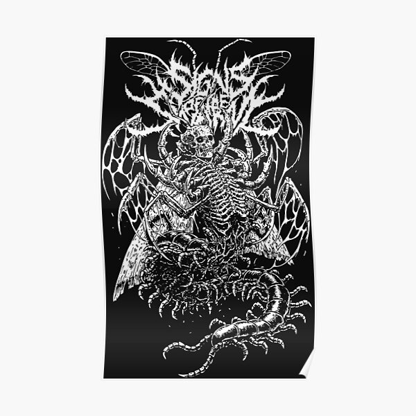 "SIGNS OF THE SWARM BAND" Poster for Sale by haidenwatts | Redbubble