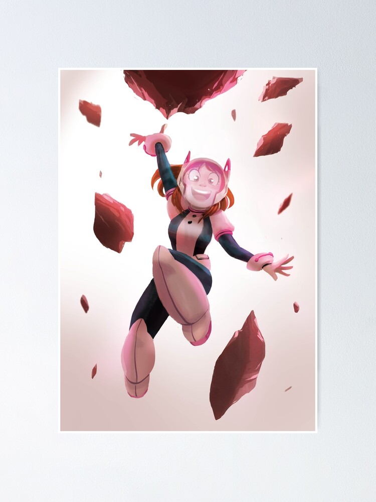 "Ochako Uraraka" Poster for Sale by Chorchori | Redbubble