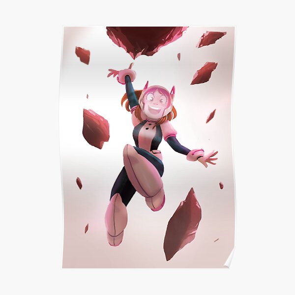 "Ochako Uraraka" Poster for Sale by Chorchori | Redbubble