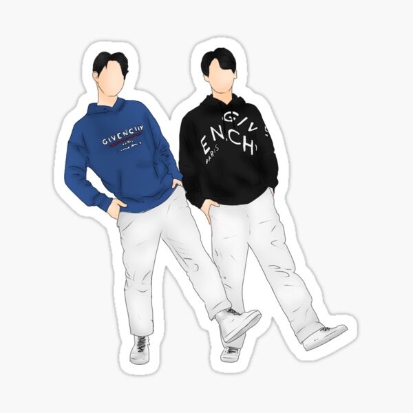 "Bright Vachirawit and Win Metawin" Sticker for Sale by CreationPH ...