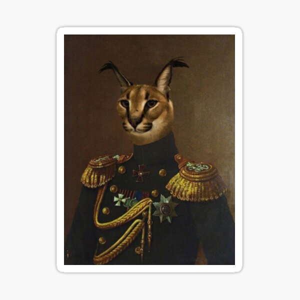 "Floppa Fanter" Sticker for Sale by acman | Redbubble