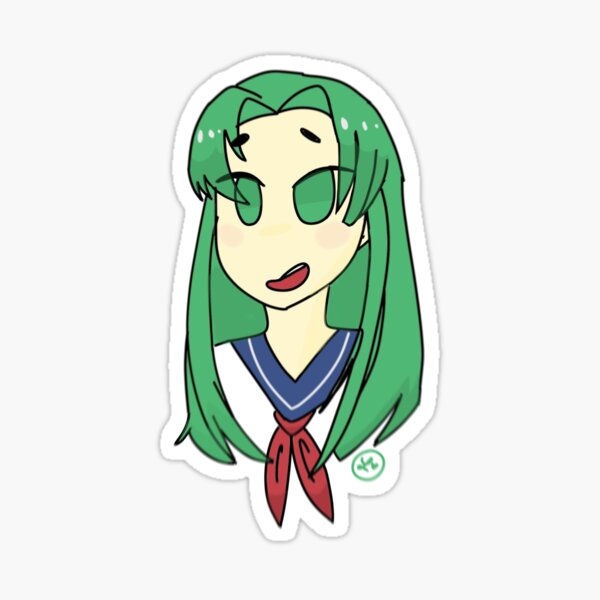 "Yandere Dev! Yandere Dev!!" Sticker for Sale by Chamiwolf | Redbubble