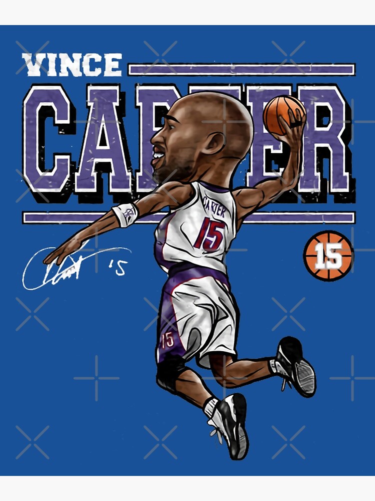 "Vince Carter Cartoon" Poster for Sale by richardreesep | Redbubble