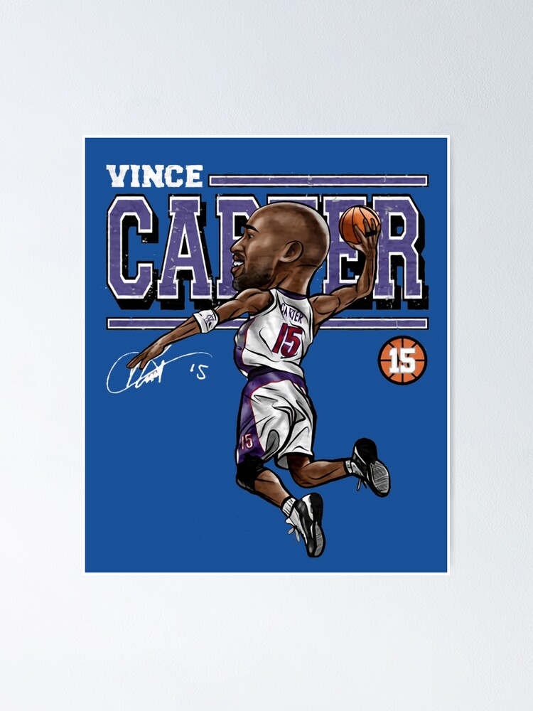 "Vince Carter Cartoon" Poster for Sale by richardreesep | Redbubble