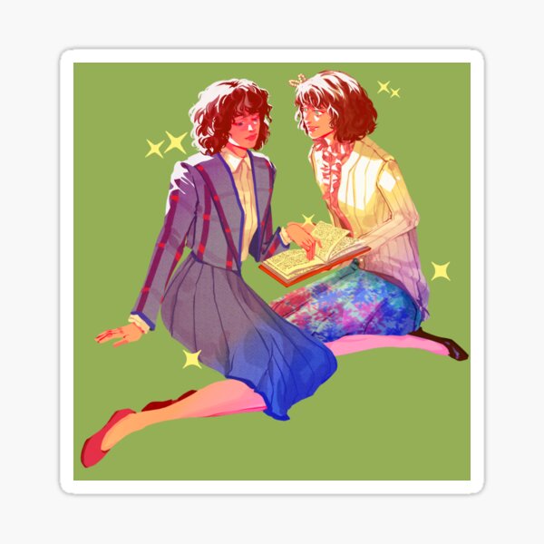 "Stranger Things - Robin & Nancy (Ronance)" Sticker for Sale by ...