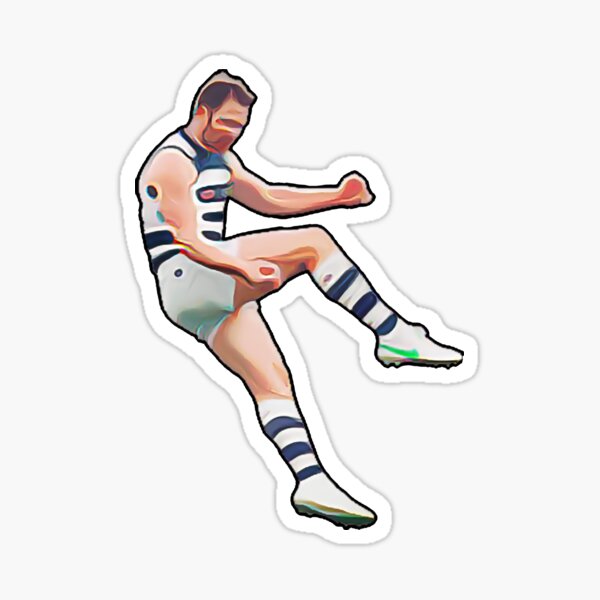 "Patrick Dangerfield - Football - NFT" Sticker for Sale by Artisto110 ...