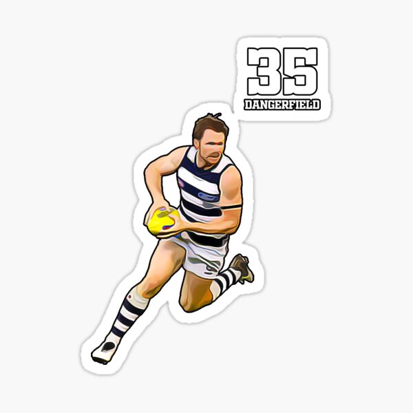 "Patrick Dangerfield - Football - NFT" Sticker for Sale by Artisto110 ...