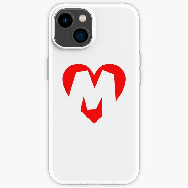 "I love M - Heart M - Heart with letter M" iPhone Case for Sale by ...