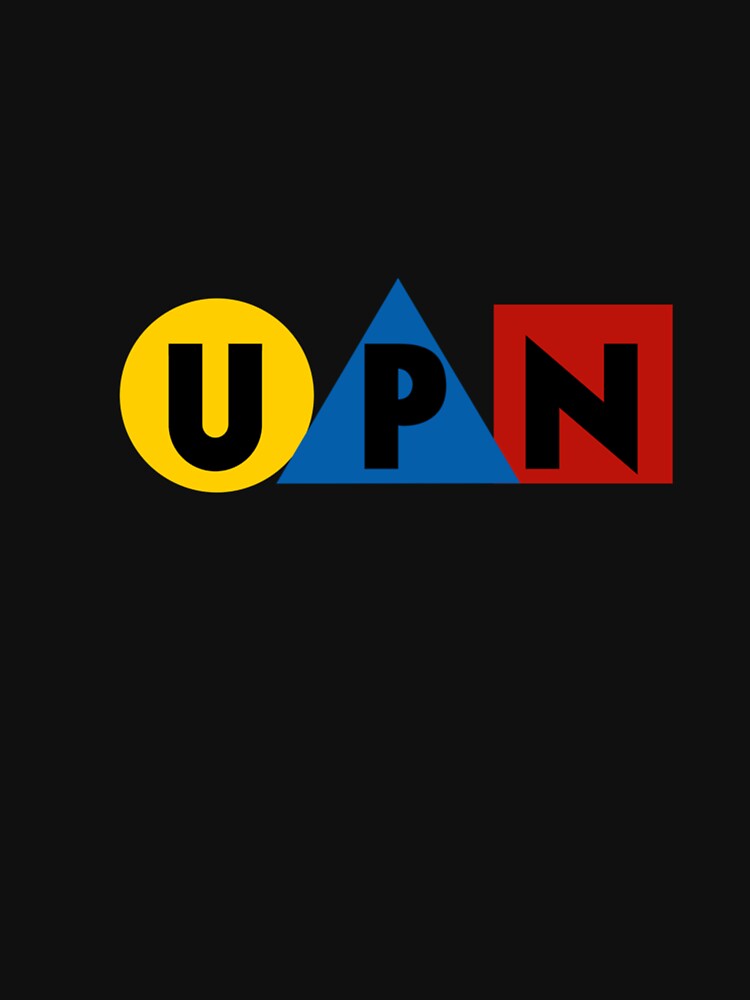 "UPN Logo Classic " T-shirt for Sale by Pansyderson | Redbubble | upn ...