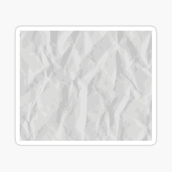"Crumpled paper texture. White battered paper background. White empty ...