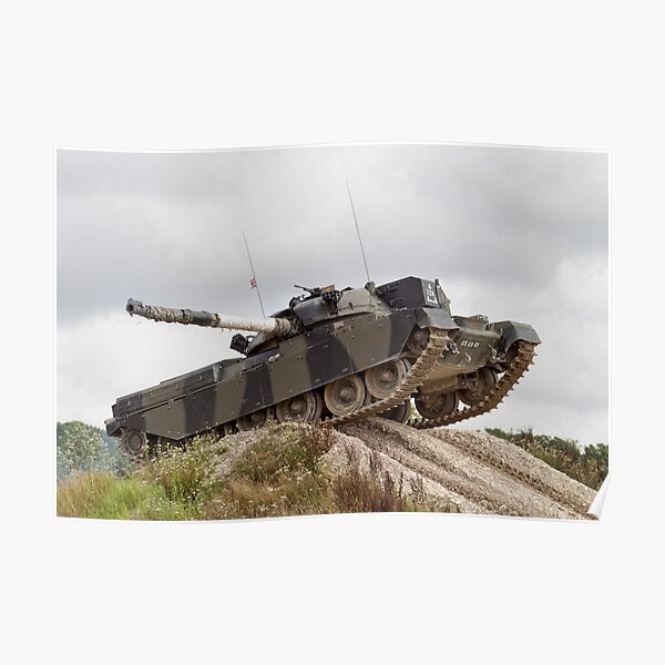"FV4201 Chieftain Main Battle Tank " Poster for Sale by AndyHkr | Redbubble