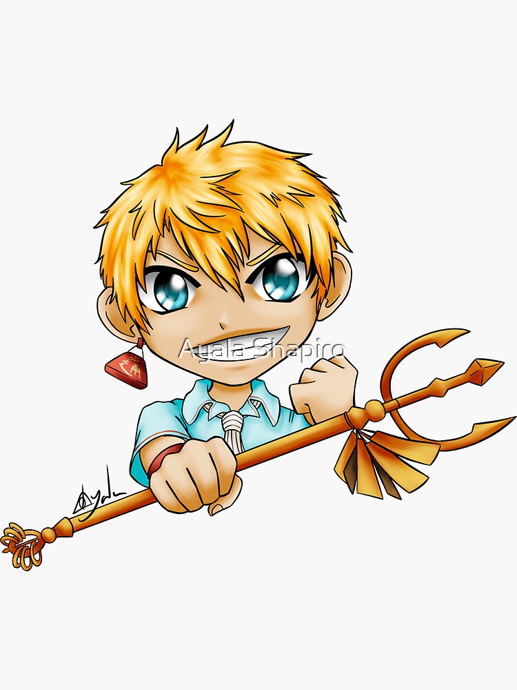 "Kou Minamoto" Sticker for Sale by jewishice-queen | Redbubble