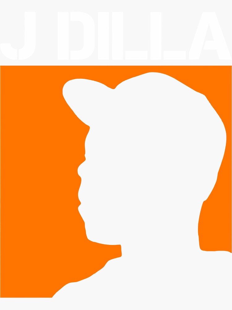 "Dilla Silhouette" Sticker for Sale by dennisvpe180 | Redbubble