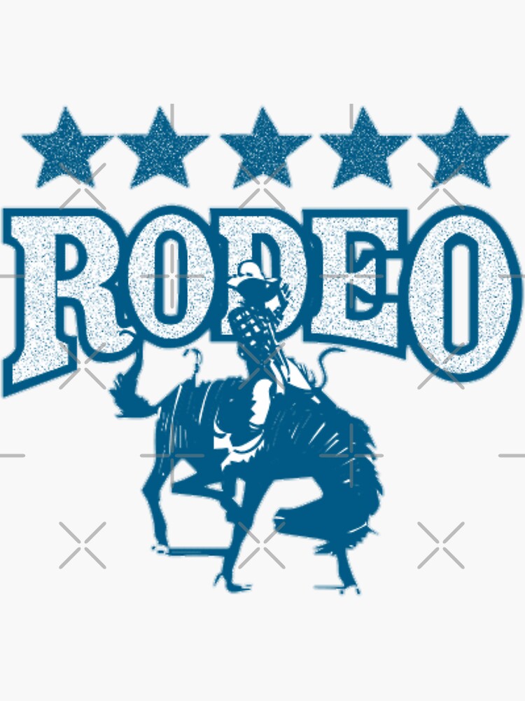 "Rodeo" Sticker for Sale by mclaurin612 | Redbubble