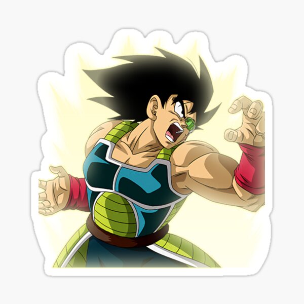 "Train Insaiyan Bardock DB/DBZ/DBGT/DBS " Sticker for Sale by Wicked ...