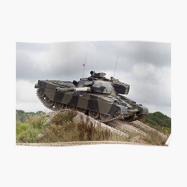 "FV4201 Chieftain Main Battle Tank " Poster for Sale by AndyHkr | Redbubble