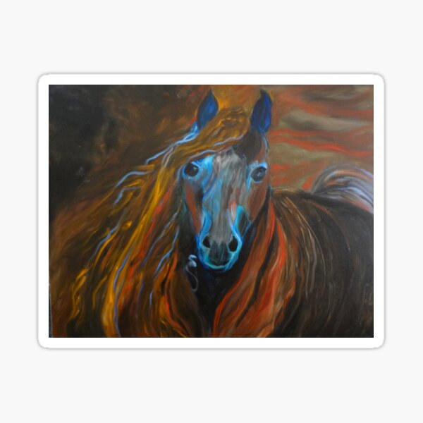 "Strong Steed" Sticker for Sale by jennyleeandjim | Redbubble