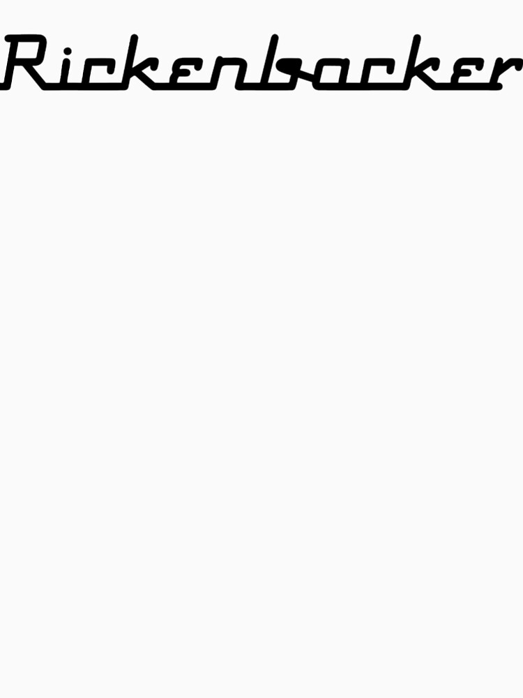 "Rickenbacker Logo Merchandise" T-shirt for Sale by toniaritao3dl ...