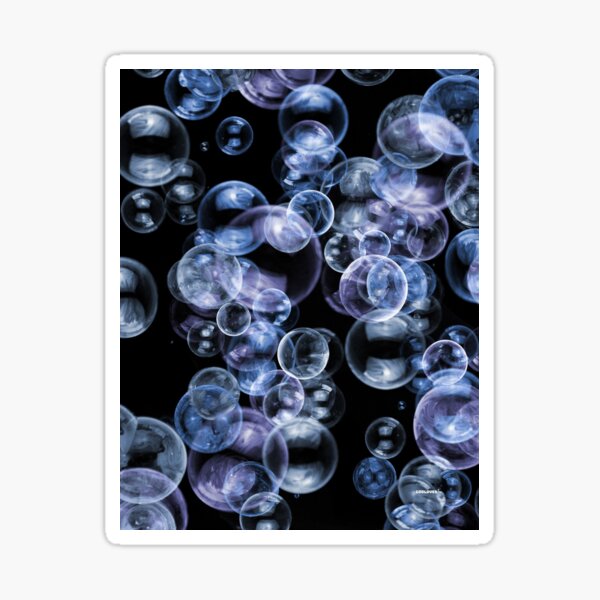 "BUBBLE OF LIFE - PART 1" Sticker for Sale by Isaiah740 | Redbubble