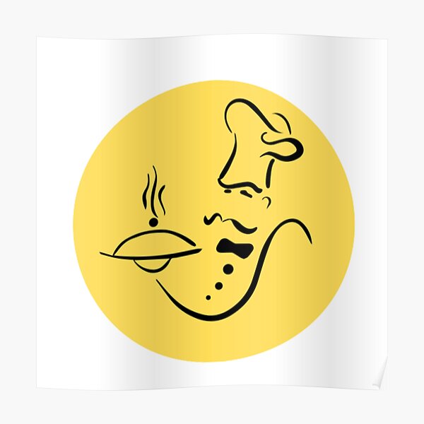 "chef , aesthetic " Poster for Sale by Pratyush1111 | Redbubble
