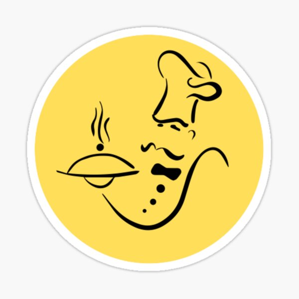 "chef , aesthetic " Sticker for Sale by Pratyush1111 | Redbubble