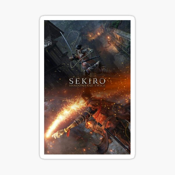 "sekiro shadows die twice artwork " Sticker for Sale by HEATHERMA2 ...