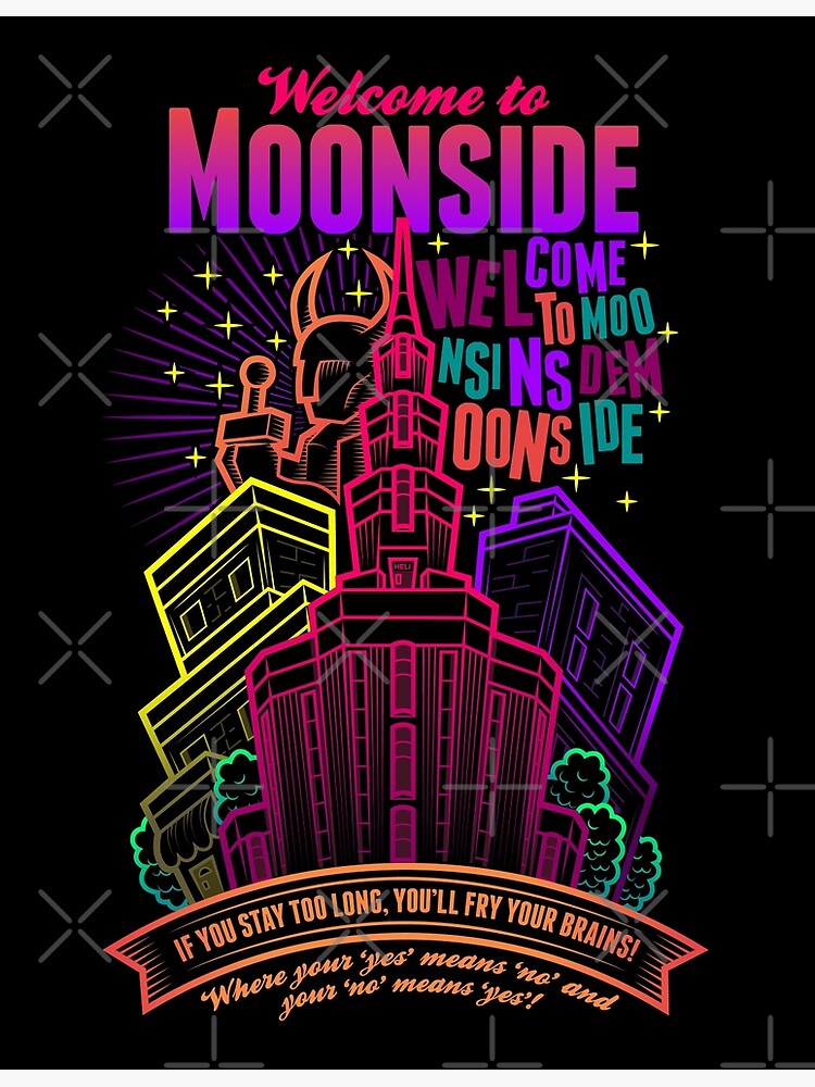 "Welcome to Moonside" Poster for Sale by wonderjosh3000 | Redbubble