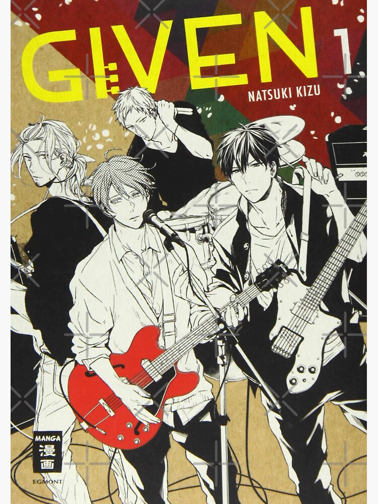 "Given anime " Sticker for Sale by kalicii | Redbubble