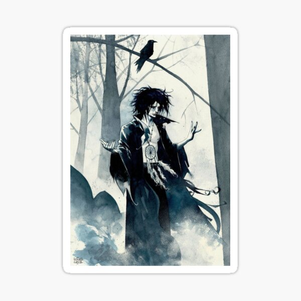 "the sandman netflix" Sticker for Sale by Aliassking | Redbubble