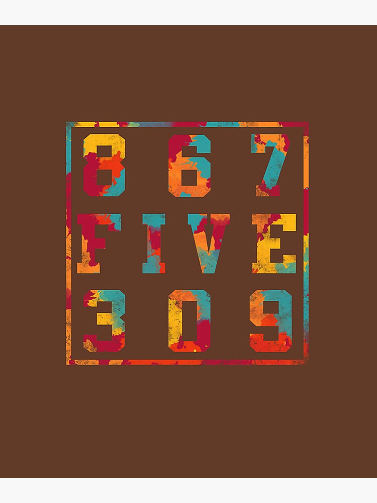 "8675309 Jenny" Sticker for Sale by Thomasbarlow | Redbubble