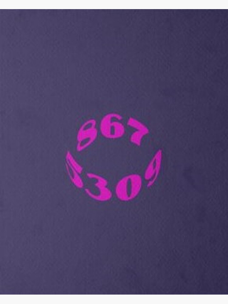 "8675309 Jenny" Sticker for Sale by Thomasbarlow | Redbubble