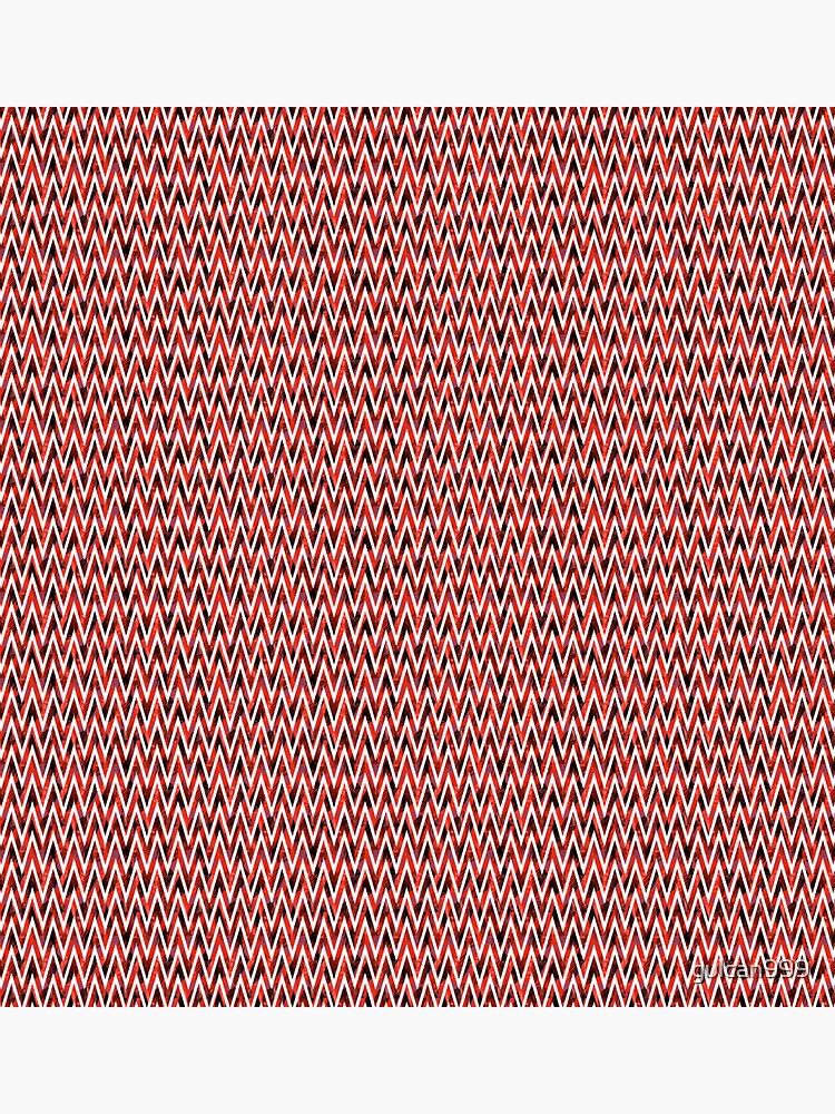 "Zigzag Line Seamless Red" Sticker for Sale by gulcan999 | Redbubble