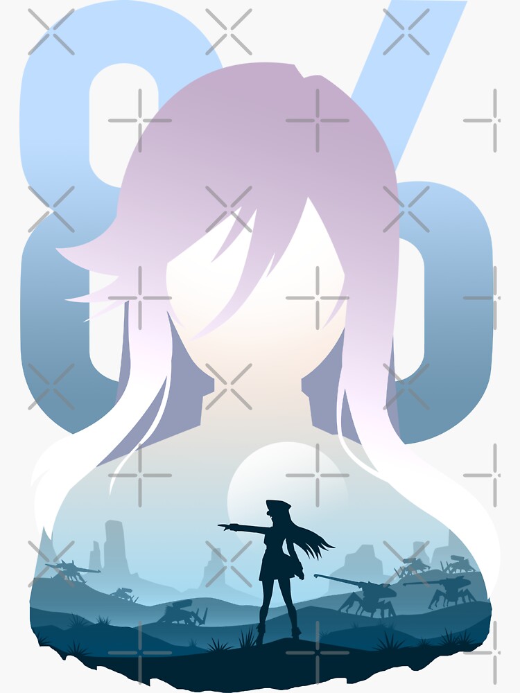 "Eighty Six Landscape" Sticker for Sale by Marsdk Art | Redbubble