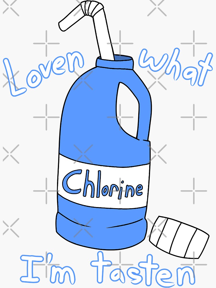 "For Birthday Men Women Chlorine Back Cute Photographic" Sticker for ...