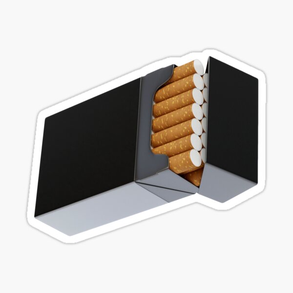 "Cigarette Pack" Sticker for Sale by cagataycetin | Redbubble