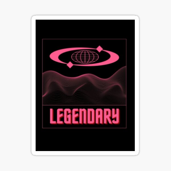 "Legendary" Sticker for Sale by Laci2002 | Redbubble
